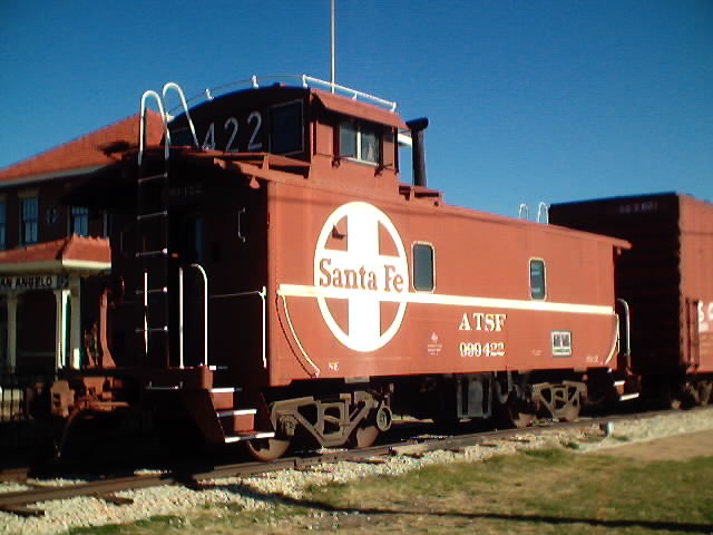 ATSF 999422 (retired) on display